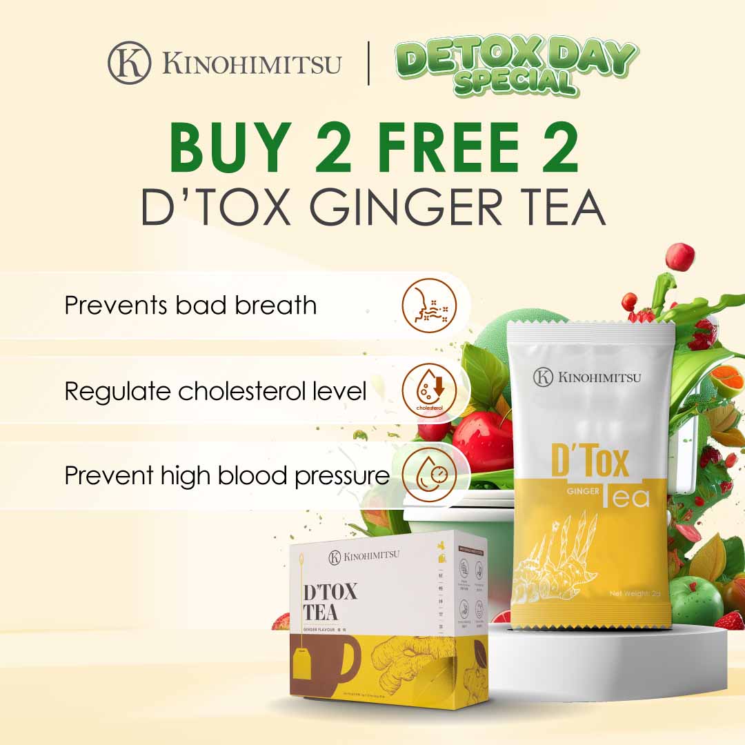 D’TOX Tea Ginger – Kinohimitsu Singapore