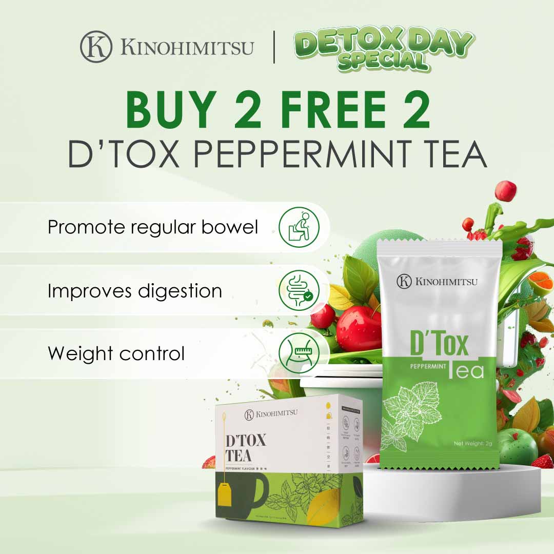D’TOX Tea Peppermint – Kinohimitsu Singapore